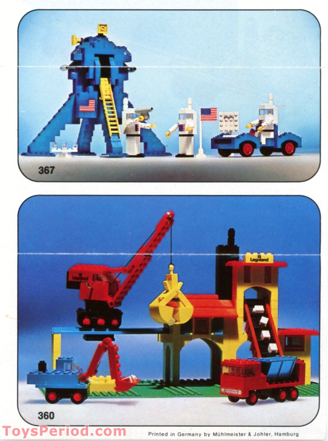 LEGO 694 Transport Truck Instructions and Parts List