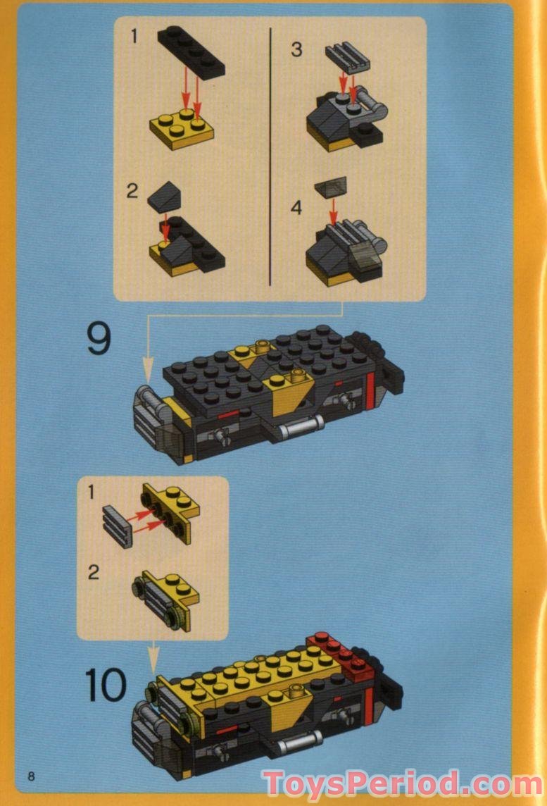 LEGO 4891 Highway Haulers Instructions and Parts List