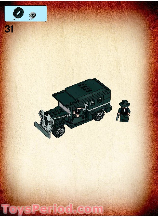 LEGO 7682 Shanghai Chase Instructions and Parts List