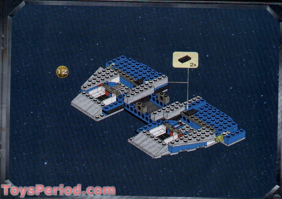 LEGO 7161 Gungan Sub Instructions and Parts List