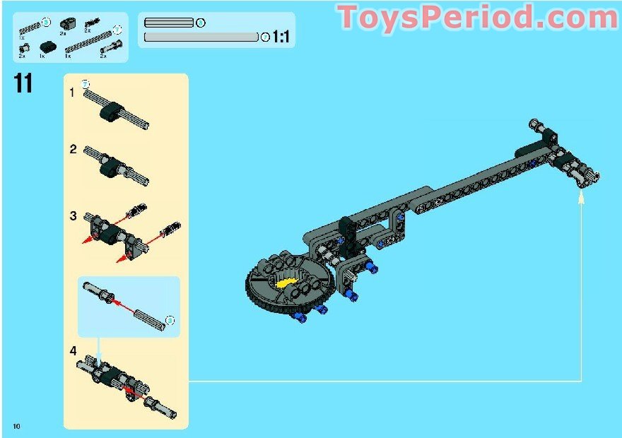 LEGO 8264 Hauler Instructions and Parts List