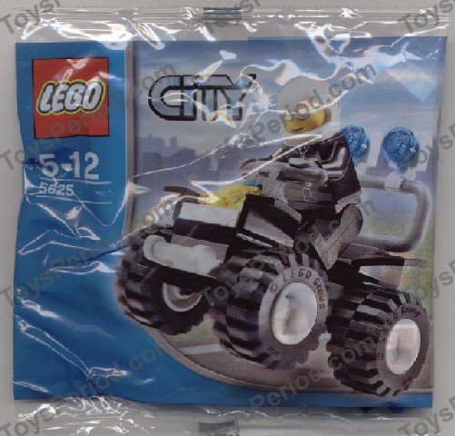 LEGO 5625 Police 4x4 Instructions and Parts List