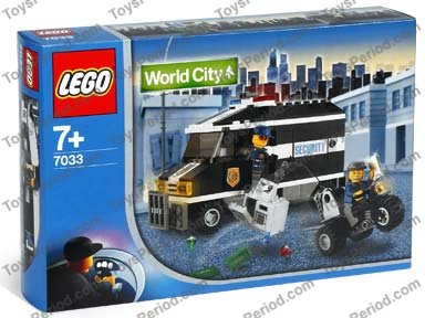 LEGO 7033 Armored Car Action Instructions and Parts List
