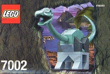 LEGO 7002 Young Brachiosaurus Instructions and Parts List