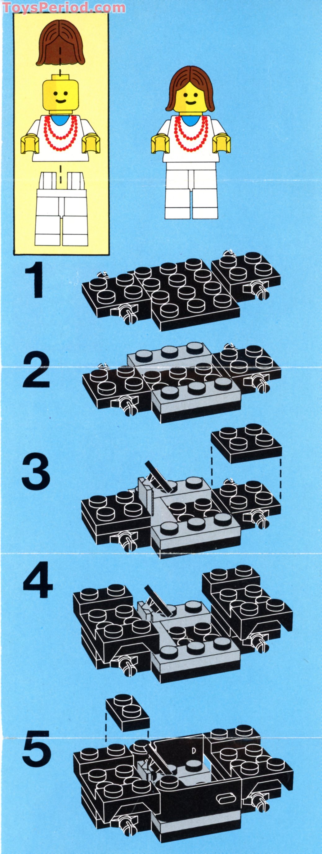 LEGO 6501 Sport Convertible Instructions and Parts List