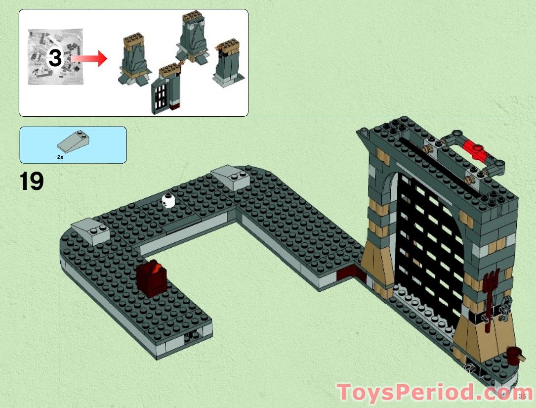 LEGO 75005 Rancor Pit Instructions and Parts List