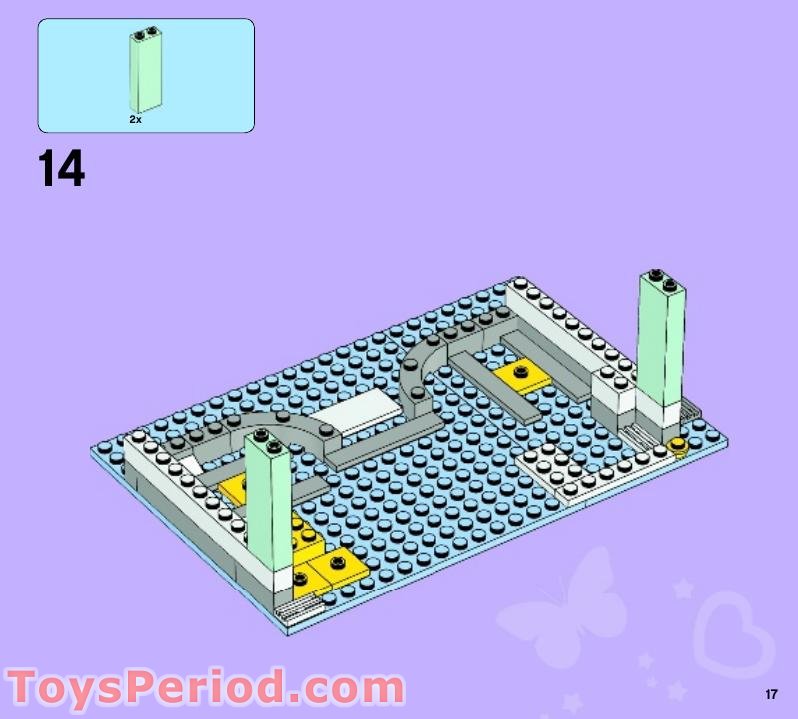 LEGO 41007 Heartlake Pet Salon Instructions and Parts List