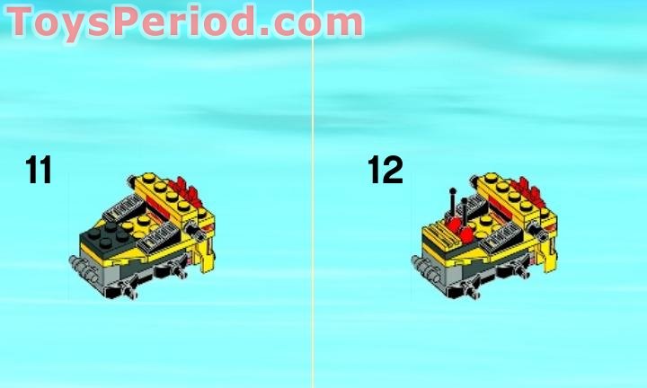 LEGO 4201 Loader and Tipper Instructions and Parts List