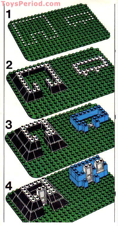 LEGO 362-1 Windmill Instructions and Parts List