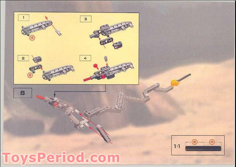 LEGO 10023 Bionicle Master Builder Set Instructions and Parts List