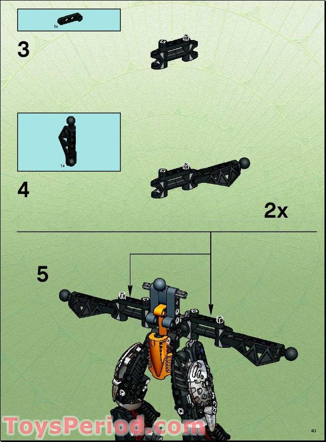 LEGO 10203 Voporak Instructions and Parts List