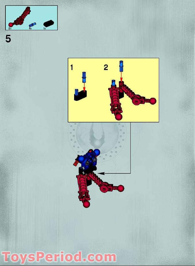 LEGO 10204 Vezon and Kardas Instructions and Parts List