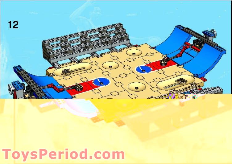 LEGO 3433 NBA Ultimate Arena Instructions and Parts List