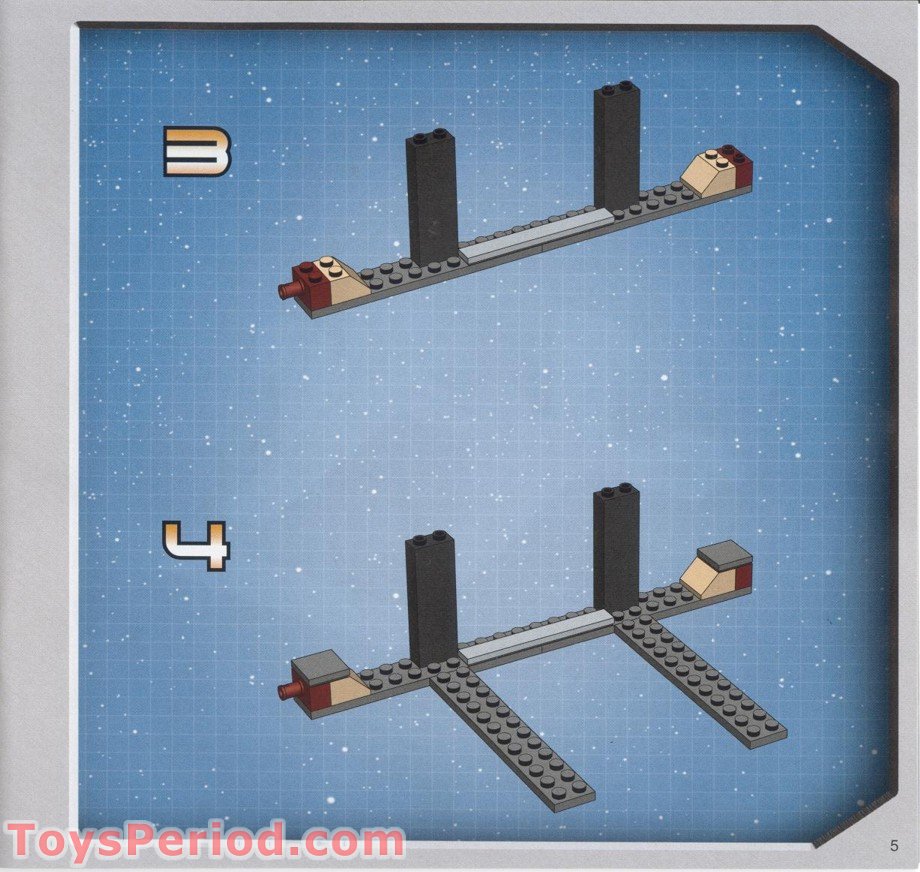 LEGO 4480 Jabba's Palace Instructions and Parts List