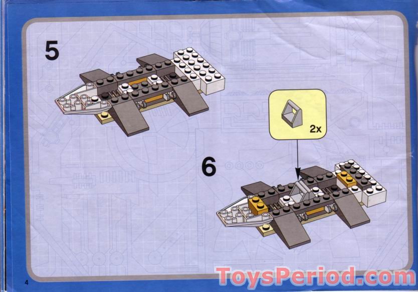 LEGO 4500-2 Rebel Snowspeeder (Redesign), Original Trilogy Edition Box ...