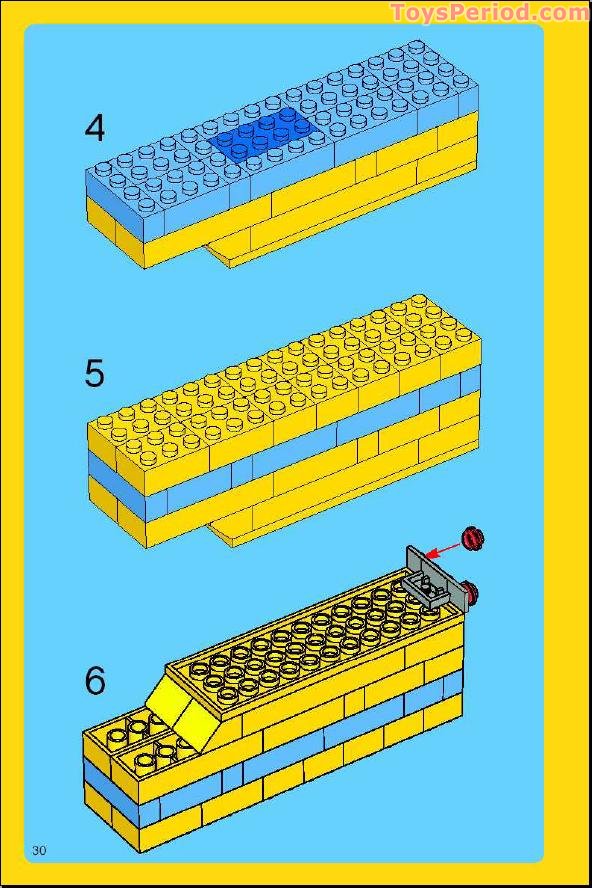LEGO 5483 Ready, Steady, Build and Race Instructions and Parts List