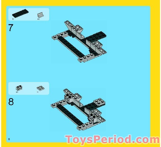 LEGO 6745 Propeller Power Instructions and Parts List
