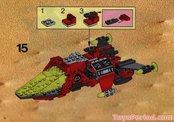 LEGO 6923 Particle Ionizer Instructions and Parts List
