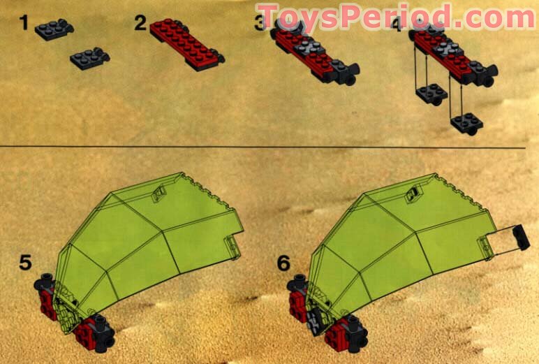 LEGO 6989 Mega Core Magnetizer Instructions and Parts List