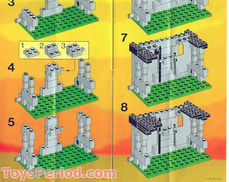 LEGO 6041 Armor Shop Instructions and Parts List