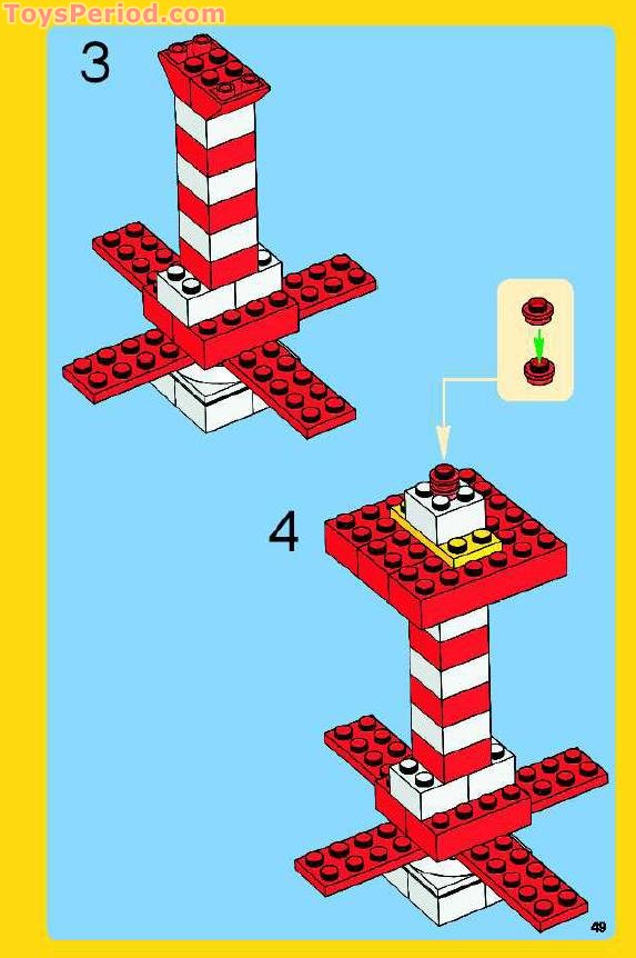 LEGO 6167 Deluxe Brick Box Instructions and Parts List