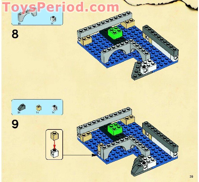 LEGO 6242 Soldiers' Fort Instructions and Parts List