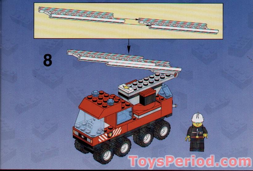 LEGO 6464 Super Rescue Complex Instructions and Parts List