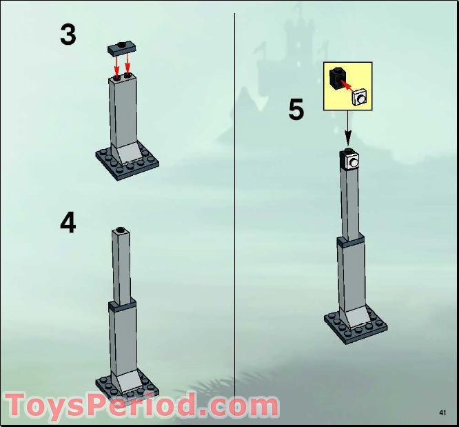LEGO 8779 The Grand Tournament Instructions and Parts List
