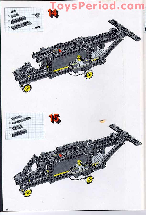 LEGO 8082 Multi Control Set Instructions and Parts List