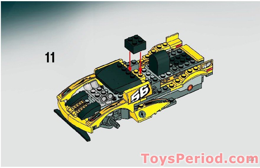 LEGO 8183 Track Turbo RC Instructions and Parts List