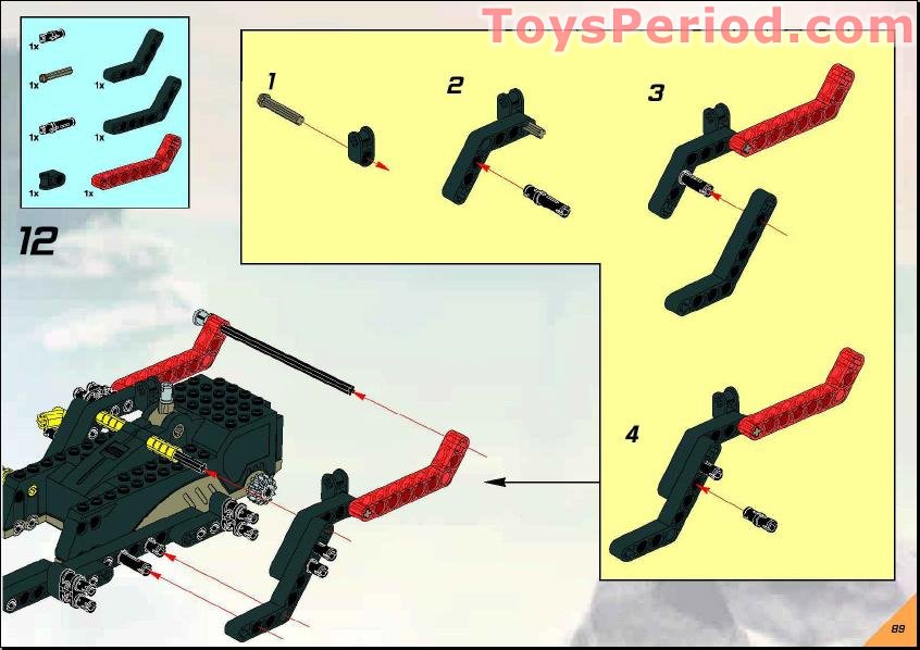 LEGO 8472 Street 'n' Mud Racer Instructions and Parts List