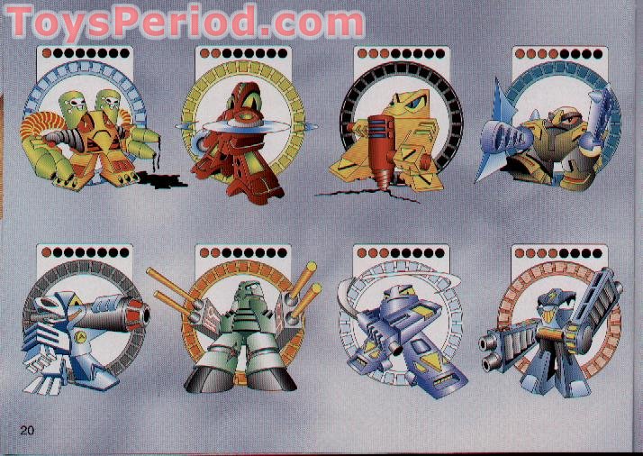 LEGO 8511 Frost Instructions and Parts List