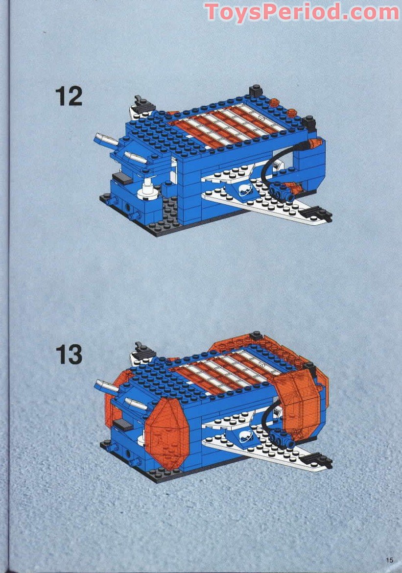 LEGO 6973 Deep Freeze Defender Instructions and Parts List