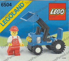 LEGO 6504 Tractor Instructions and Parts List
