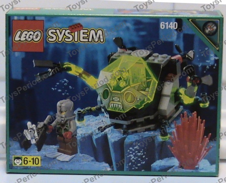 LEGO 6140 Crab - Sea Creeper Instructions and Parts List