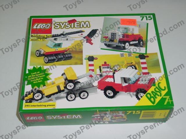 LEGO 715 Basic Building Set 7 Plus Instructions and Parts List