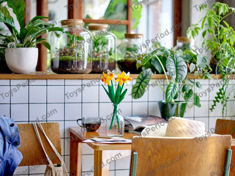 LEGO 40747 Daffodils Set Parts List