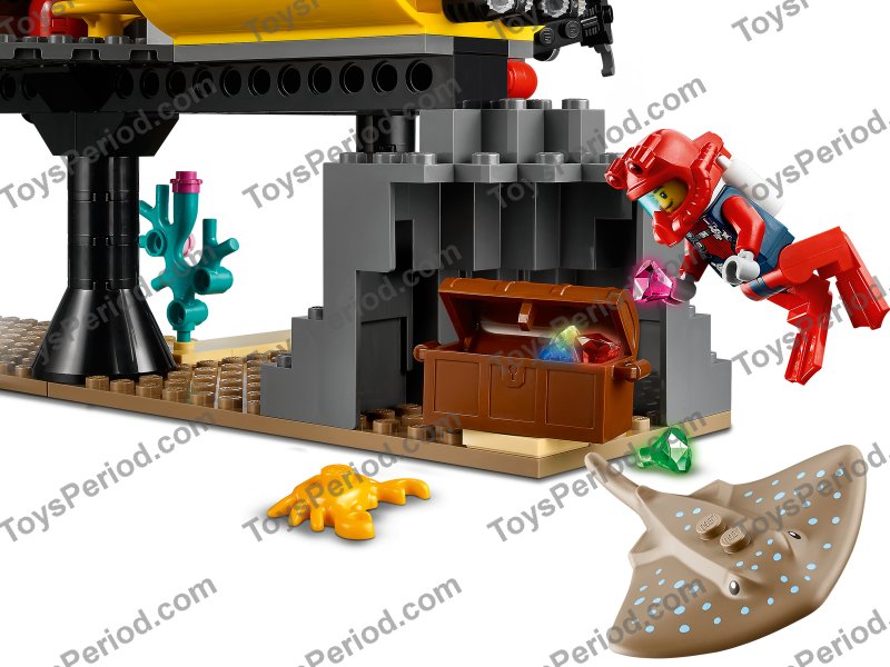 LEGO 60265 Ocean Exploration Base Set Parts List