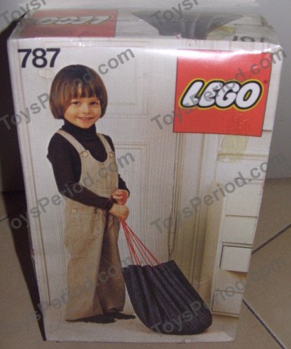 LEGO 787 Play Mat with Drawstring Set Parts List