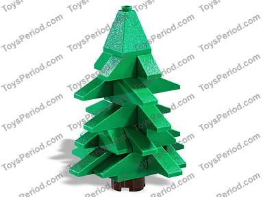 LEGO 10069 Christmas Tree Instructions and Parts List