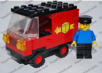 LEGO 6624 Delivery Van Instructions and Parts List