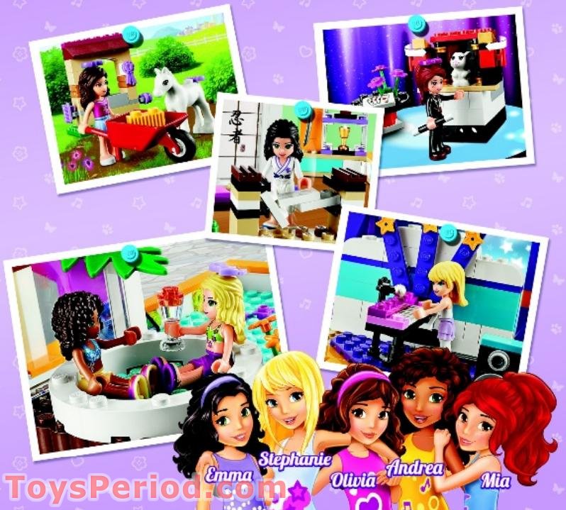 LEGO 41007 Heartlake Pet Salon Instructions and Parts List