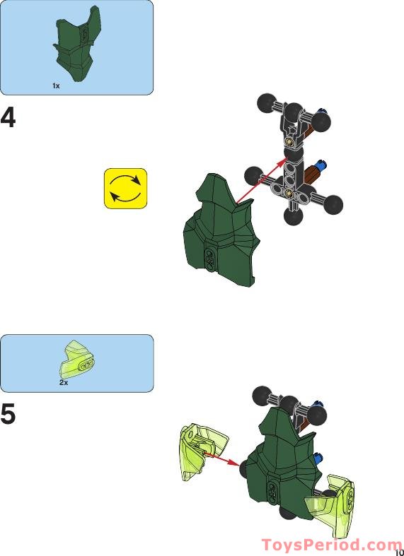 LEGO 44006 Breez Instructions and Parts List