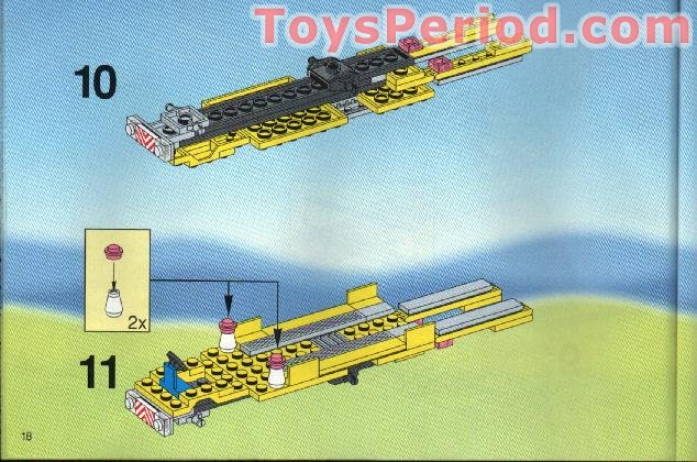 LEGO 2140 ANWB Roadside Assistance Crew Instructions and Parts List