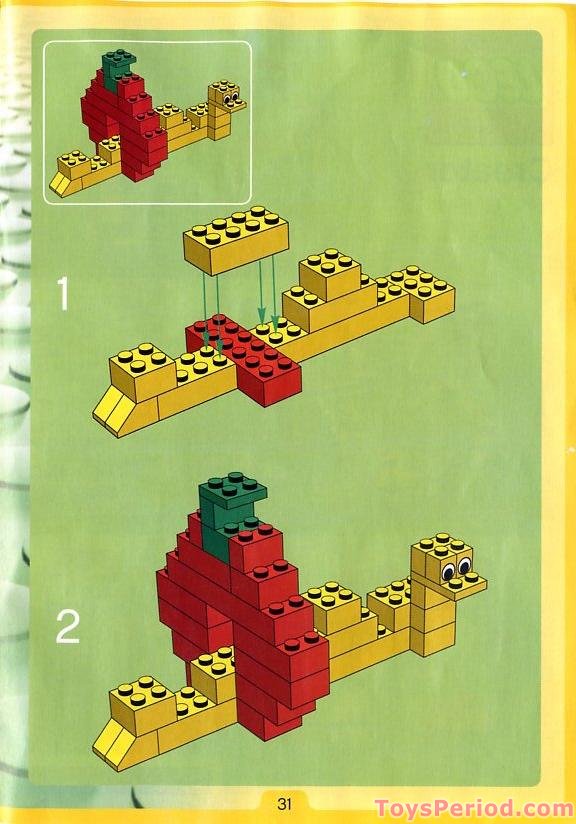 LEGO 4497 Pretend and Create Instructions and Parts List