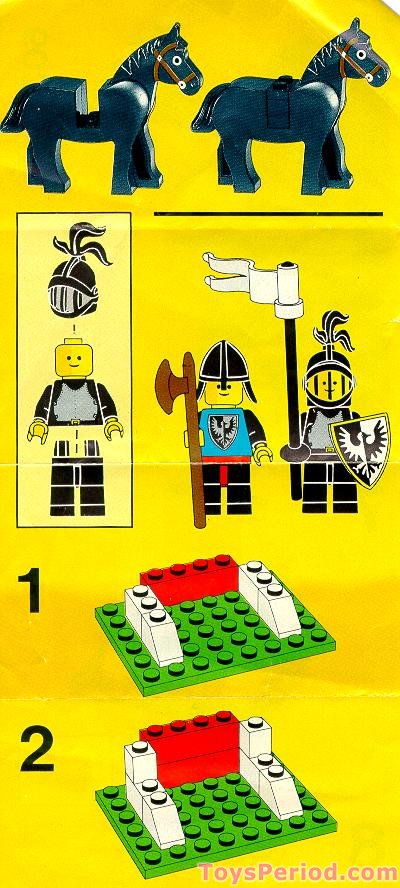 LEGO 6035 Castle Guard Instructions and Parts List