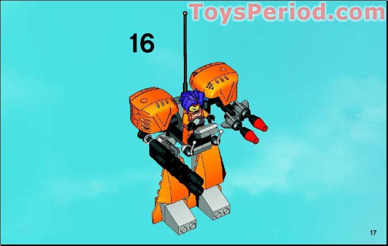 LEGO 7708 Uplink Instructions and Parts List