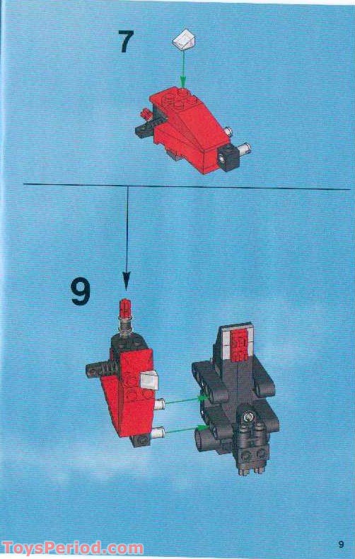 LEGO 7701 Grand Titan Instructions and Parts List