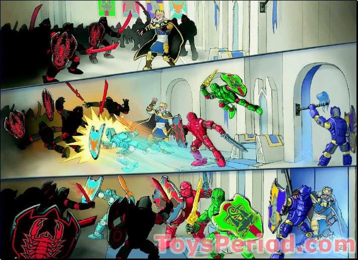 LEGO 8785-1 Santis (USA Version with 3 Cards) Instructions and Parts List