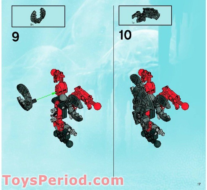 Lego 8924 Maxilos And Spinax Instructions And Parts List